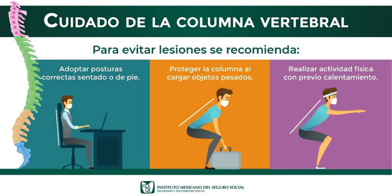 IMSS Hidalgo recomienda adoptar una buena higiene de columna - La ...